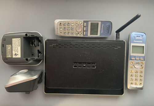 Радиотелефон и роутер