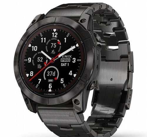 Часы Garmin Fenix 7X Pro Sapphire Solar Edition