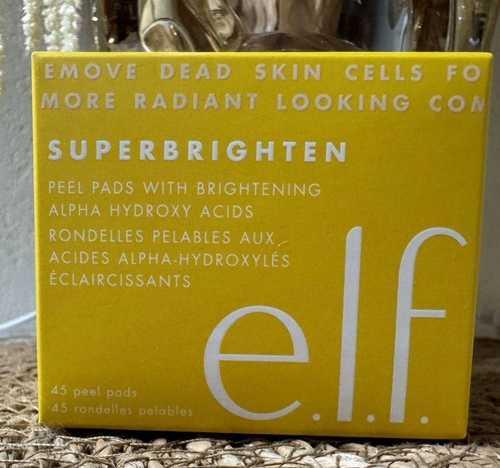 E.L.F. cosmetics SuperBrighten пилинг пады 45 шт