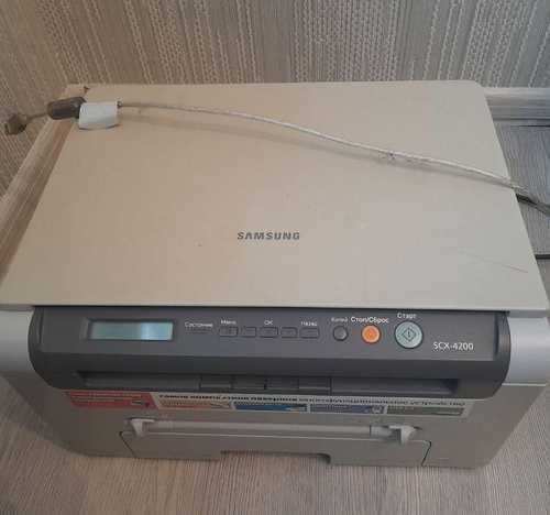 Принтер лазерный мфу samsung scx 4200