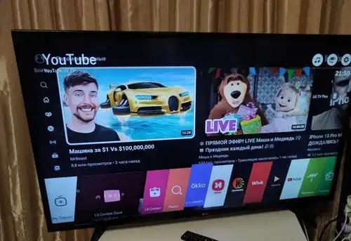 UHD 4K Smart TV телевизор LG 49 дюймов