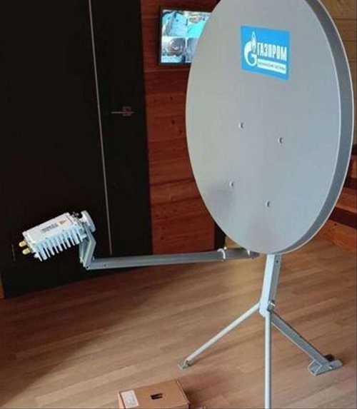 Комплект спутникового интернет газпром в доставке