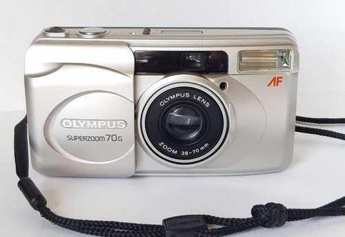 Фотоаппарат olympus superzoom 70G плёночный