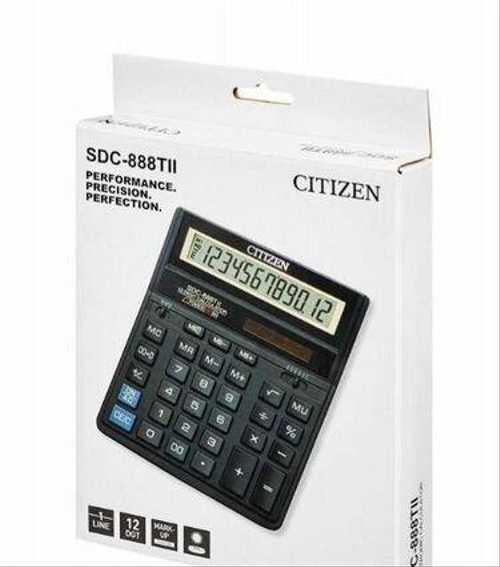 Калькулятор citizen SDC-888T SDC-444S