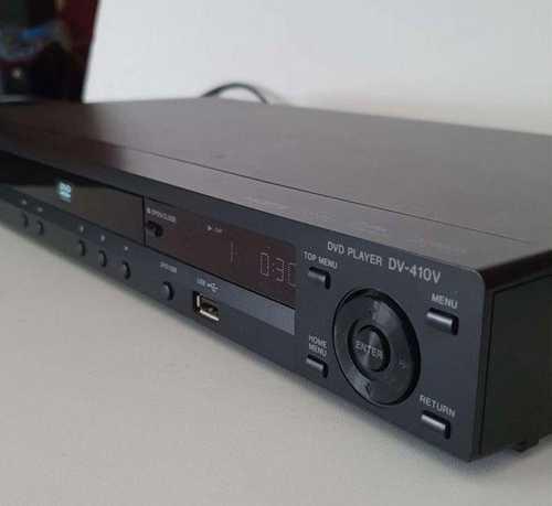 Проигрыватель Pioneer DV-410v (DVD+USB MP3 и AVI)