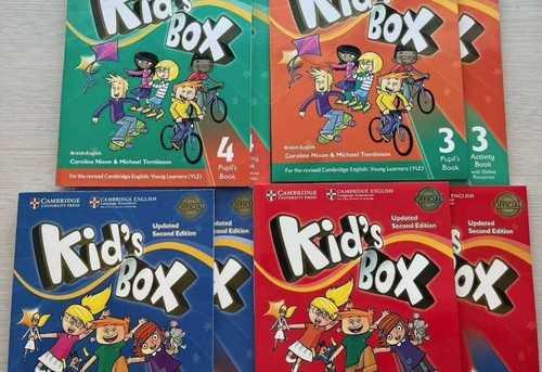 Kids box 1, 2,3,4 (новые учебники)