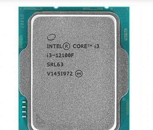 Процессор Intel Core i3-12100F LGA 1700 4x 3.3 ггц