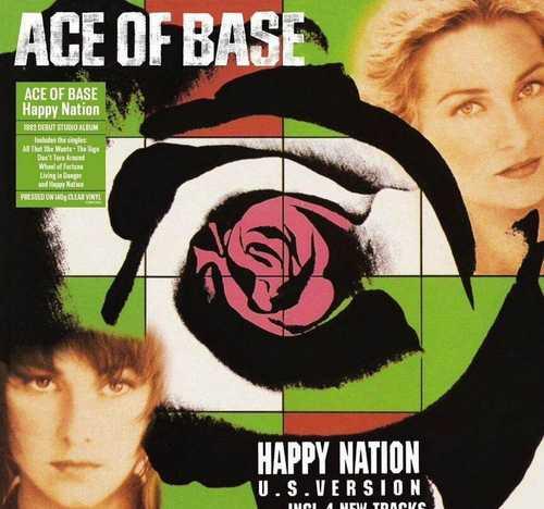 Виниловая пластинка Ace of Base - Happy Nation (Clear Vinyl)