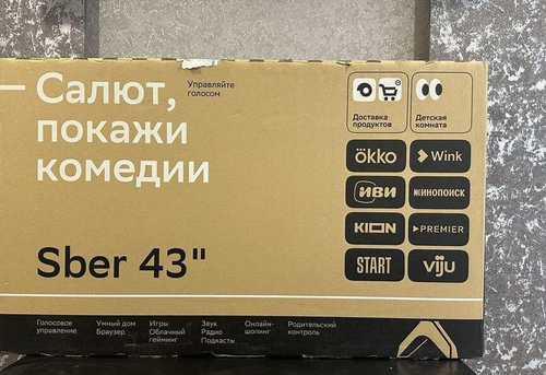 Телевизор smart tv Sber 43