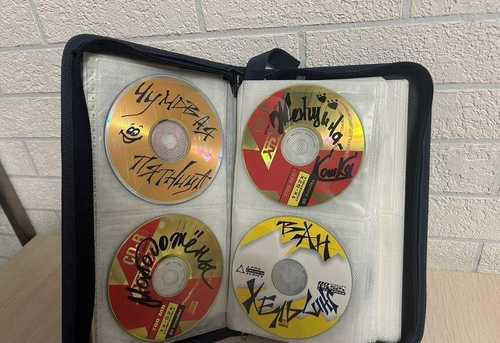 Органайзер сумка для дисков с dvd фильмами