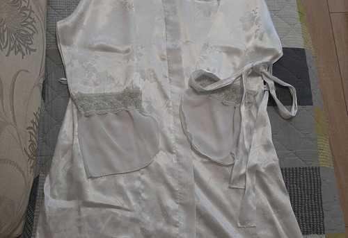 Платье домашнее / Халат шёлковый 42 (xs)