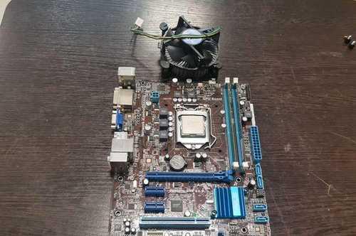 Связка asus h61 i5-3570 8gb кулер