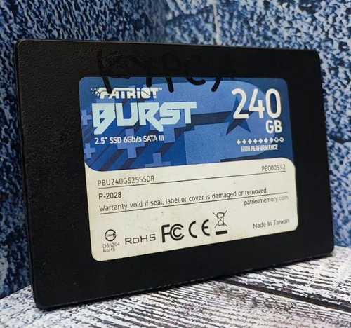 SSD Patriot 240GB