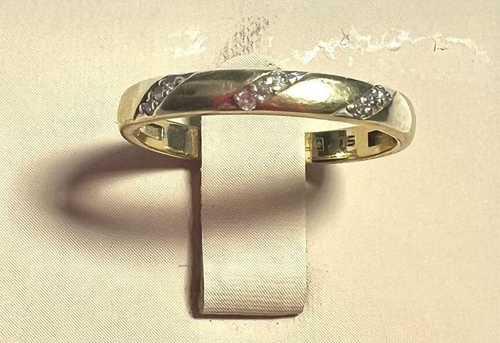 Кольцо с бриллиантами золото 585 арт(км103653)