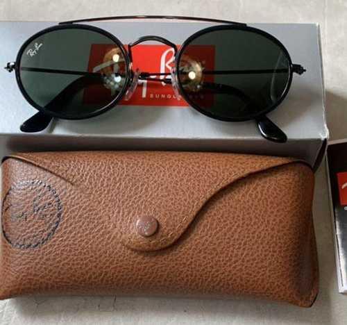 Очки ray ban round metal овальные оригинал