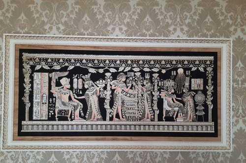 Картина Египет на папирусе