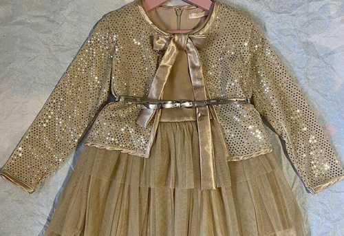 Платье нарядное для девочки 110р