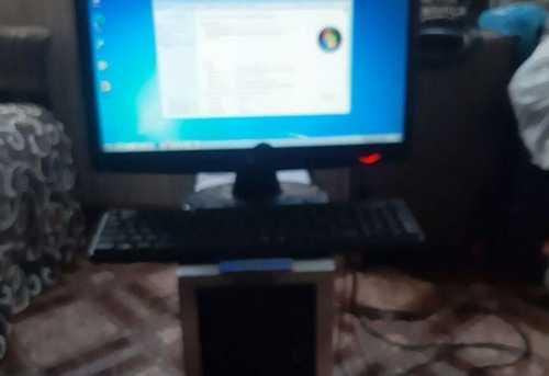 Компьютер с монитором клавиатурой и мышкой пк