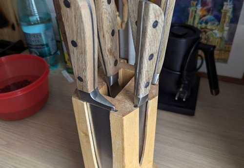 Набор ножей кухонных с подставкой cs kochsysteme