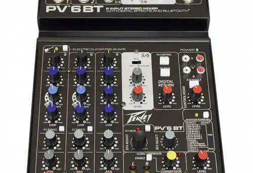 Микшерный пульт peavey PV 6 BT