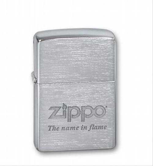 Зажигалка Zippo бензиновая 200 Name in flame