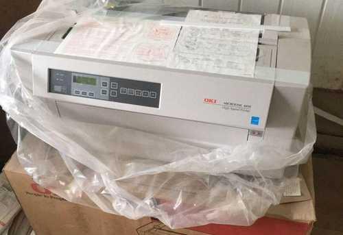 OKI microline 4410 новый матричный принтер