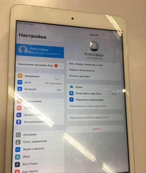 iPad mini 2 16гб (iCloud)