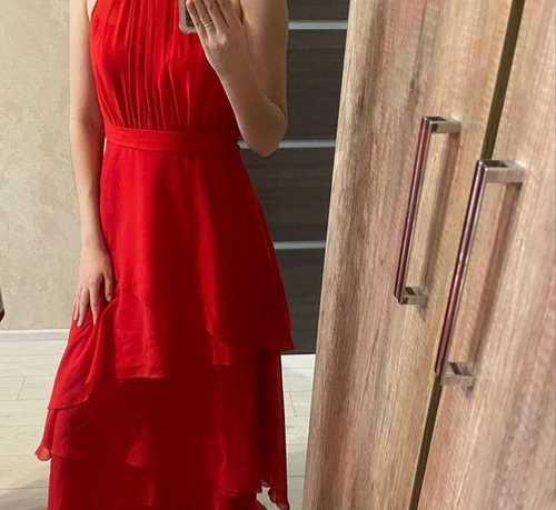 Платье papilio вечернее красное