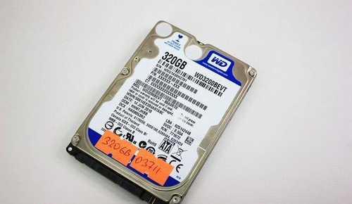 Жёсткий диск 320 GB WD Blue (WD3200bevt)