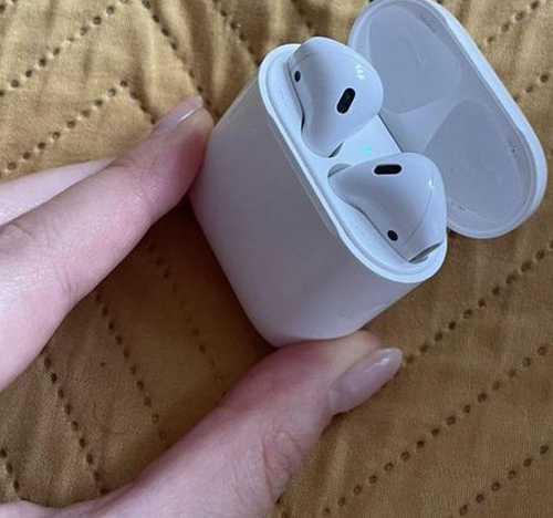 Наушники apple airpods 2 поколения