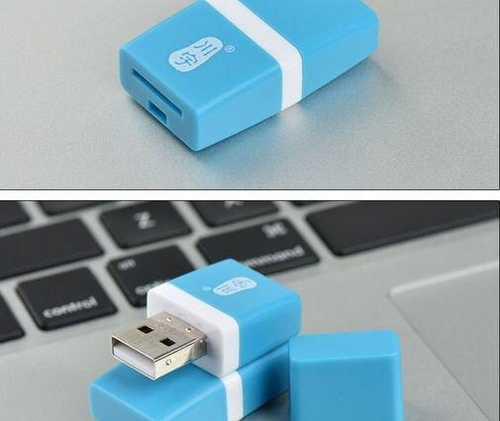 Кард-ридер USB2.0 для карт Micro SD Kawau C289 Sma