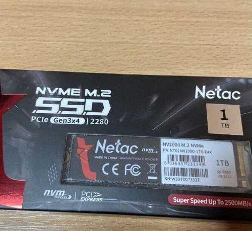 Ssd m2 1tb Netac NV2000