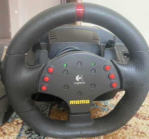 Игровой руль logitech momo racing