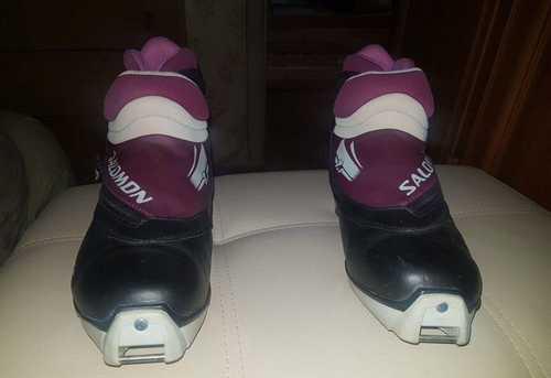 Лыжные беговые ботинки Salomon