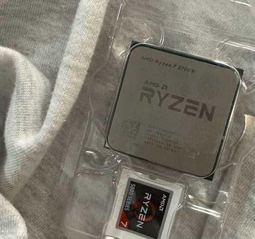 Процессор AMD ryzen 7 2700x