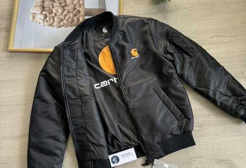 Бомбер Carhartt черный