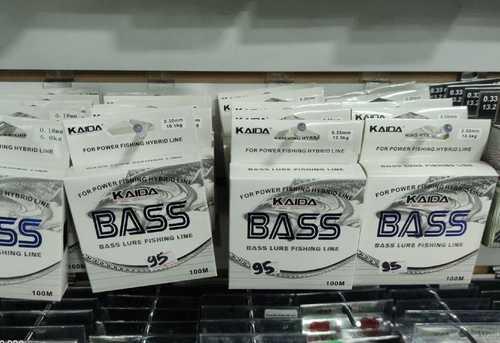 Леска Kaida Bass New прозрачная 100м