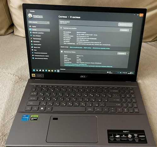 Ноутбук игровой Acer Aspire 5 (i5,rtx2050/32/512)