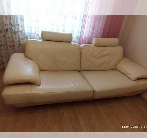 Продам диван кожа
