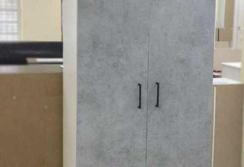 Шкаф бетон серый