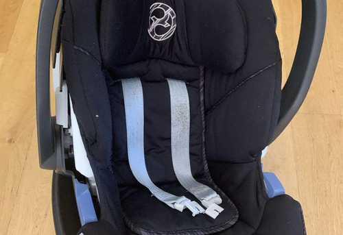 Автолюлька cybex aton 5 +база isofix