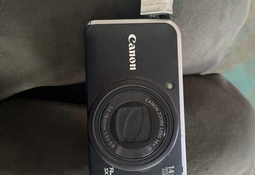 Компактный фотоаппарат Canon PowerShot SX 210 IS