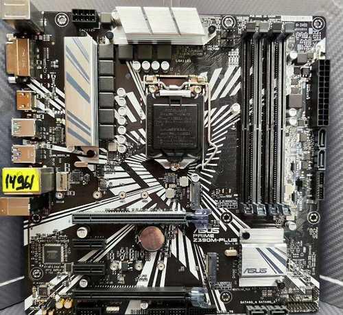 Материнская плата LGA 1151-v2 asus prime Z390M-PLU