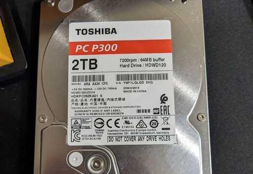 Жесткий диск Toshiba PC300 2Tb