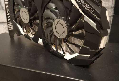 Видеокарта msi armor geforce gtx1060 OC 6gb ddr5