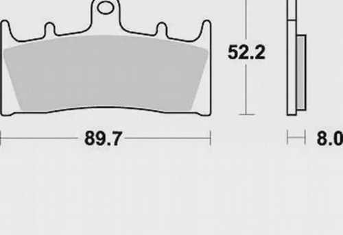 Braking тормозные колодки(FDB873,MCB659,FA188)