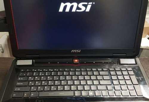 Ноутбук msi gx70 amd a10, 240ssd, 16gb