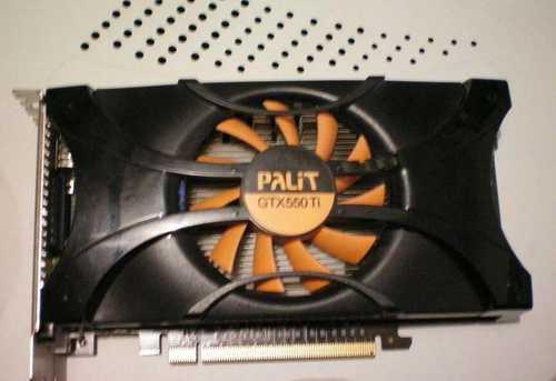 Видеокарта Palit GTX550 Ti