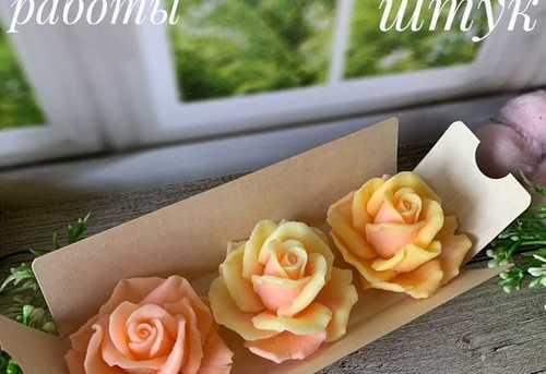 Подарочный набор мыло" Розы "/в подарок