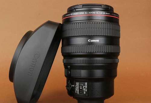 Canon XL 3.4-20.4mm f/1.6-2.6L HD Video